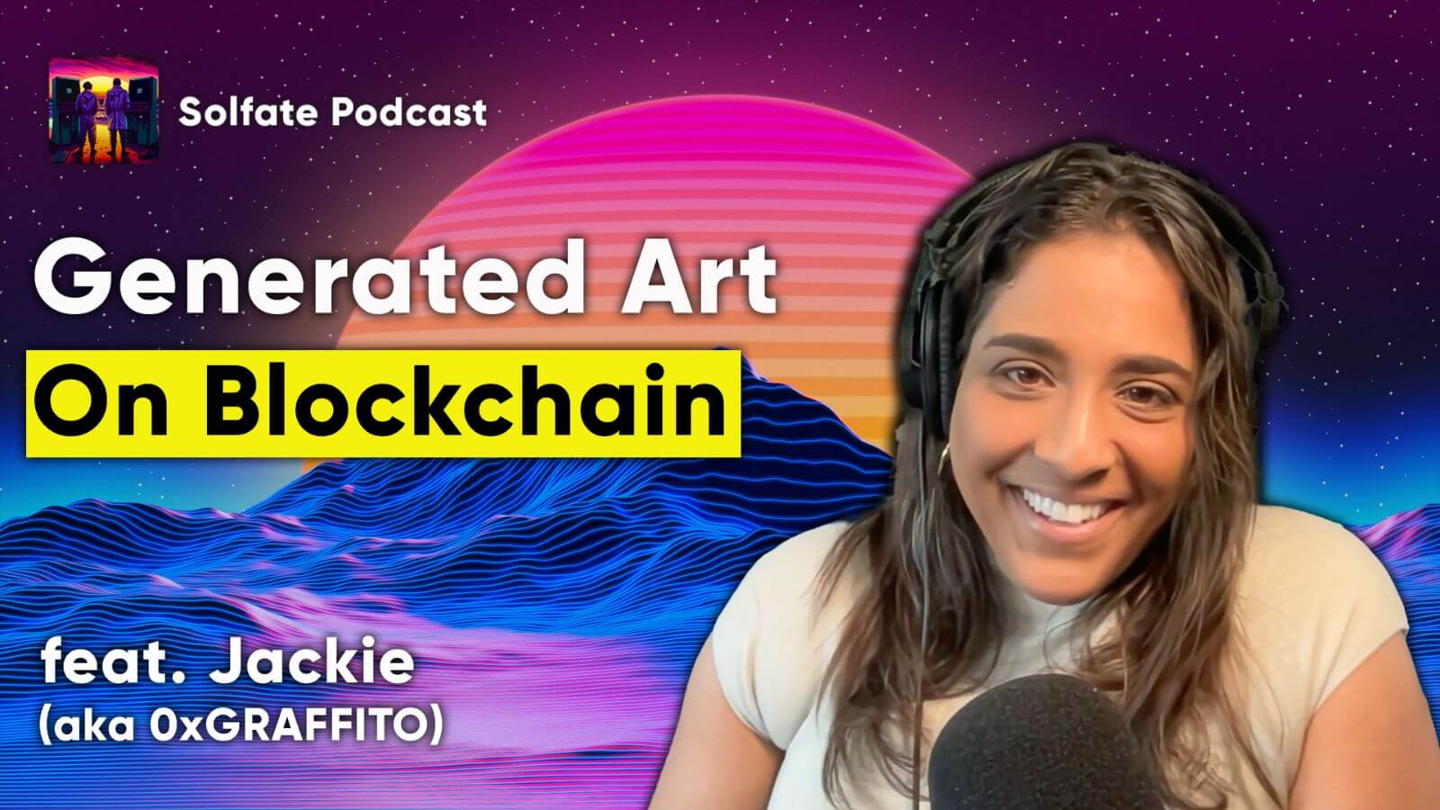 Amazing AI Generated Art on Blockchain - Solfate Podcast #60